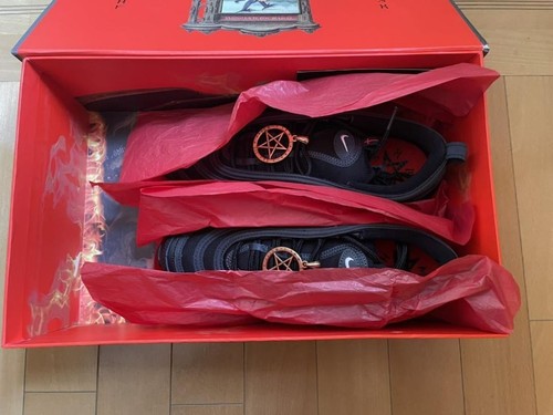 NIKE Men 8.5US Lil Nas X Satan Shoes 666 Pairs Limited | eBay