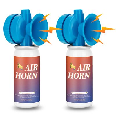 Air Horns Air Horn Can for Safety Loud Marine Air Horns Can 1.4OZ Mini ...