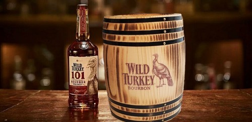 Wild Turkey Mini Wooden Barrel | eBay