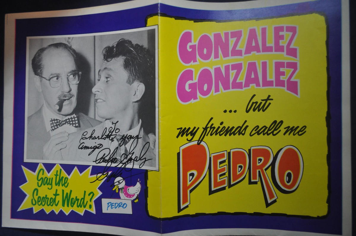Gonzalez Gonzalez Groucho Marx