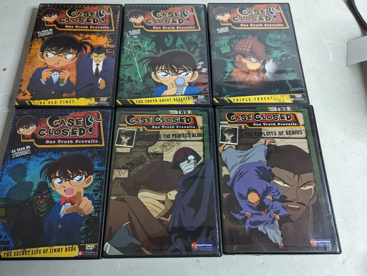 Funimation Case Closed Dvd Cover