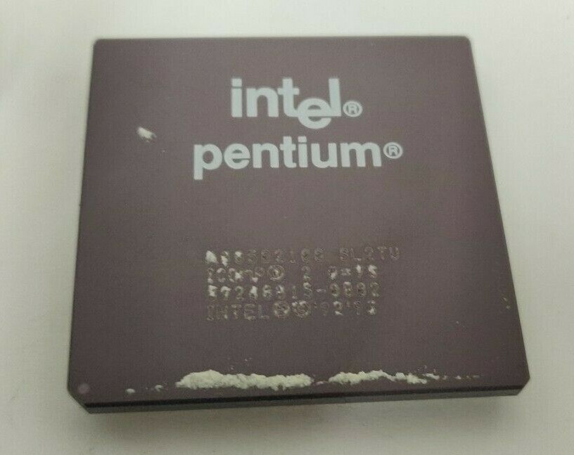 Intel SL2TU Embedded Pentium 100MHz SPGA Socket 7 Processor CPU | eBay