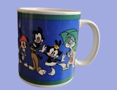 VTG Animaniacs Mug 1994 10oz Pinky & The Brain Slappy Squirrel Mindy ...