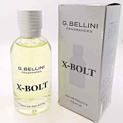 G Bellini X-Bolt For Men Eau de Toilette Perfume Spray 75ml edp Jumbo ...