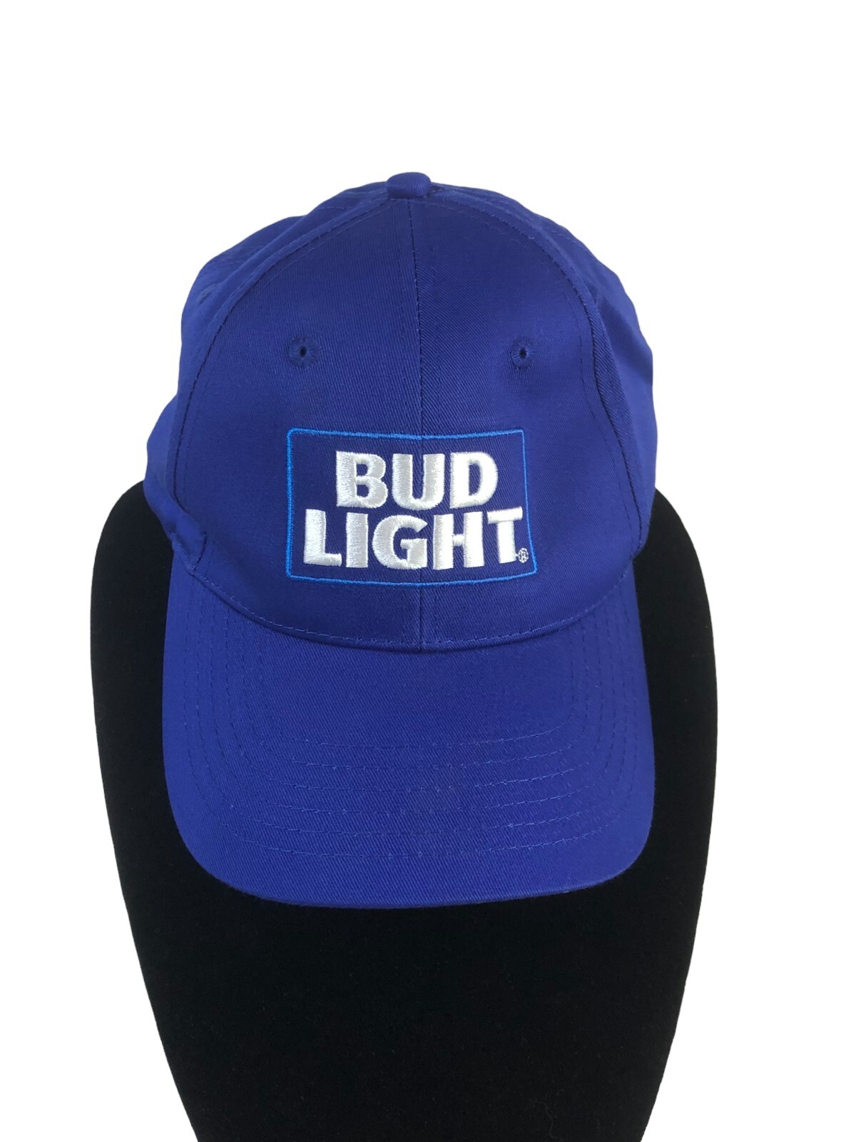 Mens Bud Light Budweiser Hat Cap Beer Strapback Houst… - Gem