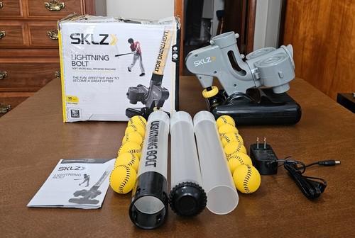 SKLZ Lightning Bolt Soft Micro Ball Pitching Machine | eBay