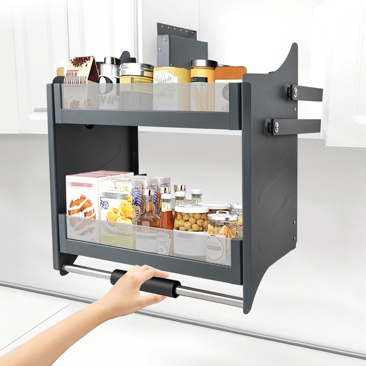 Cabinet Pull Down Shelving System