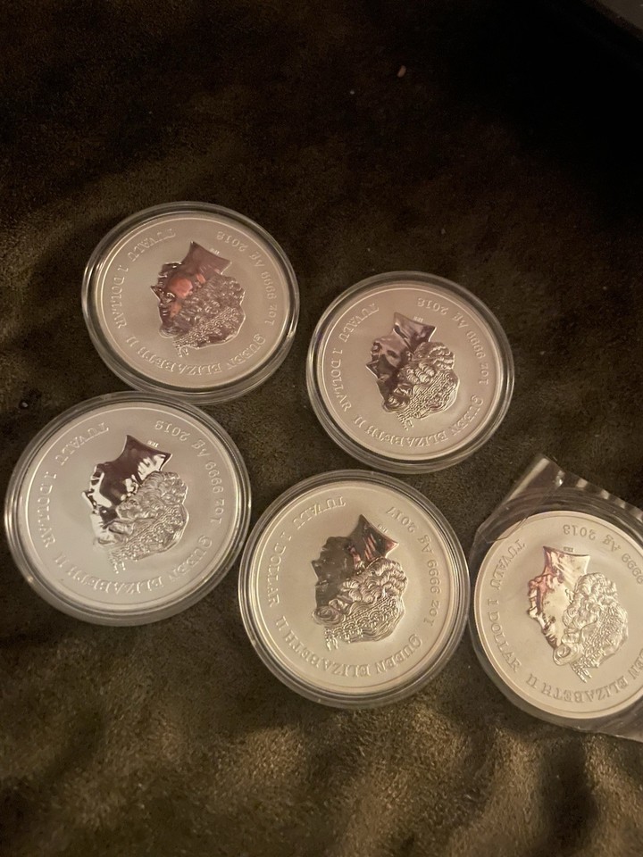 RARE 2017-2019 Marvel 1 oz .999 Silver Coin Set COMPLETEOnly 50k minted ...