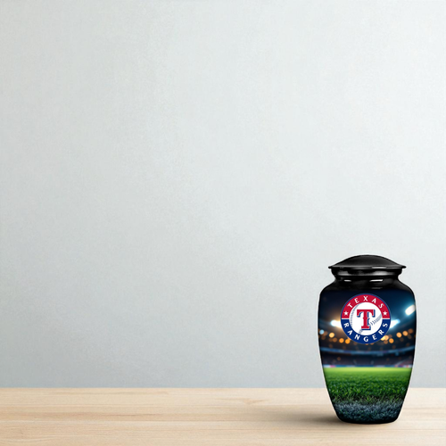 10 Inch Large Texas Rangers Cremation Urn human ashes for adults ...