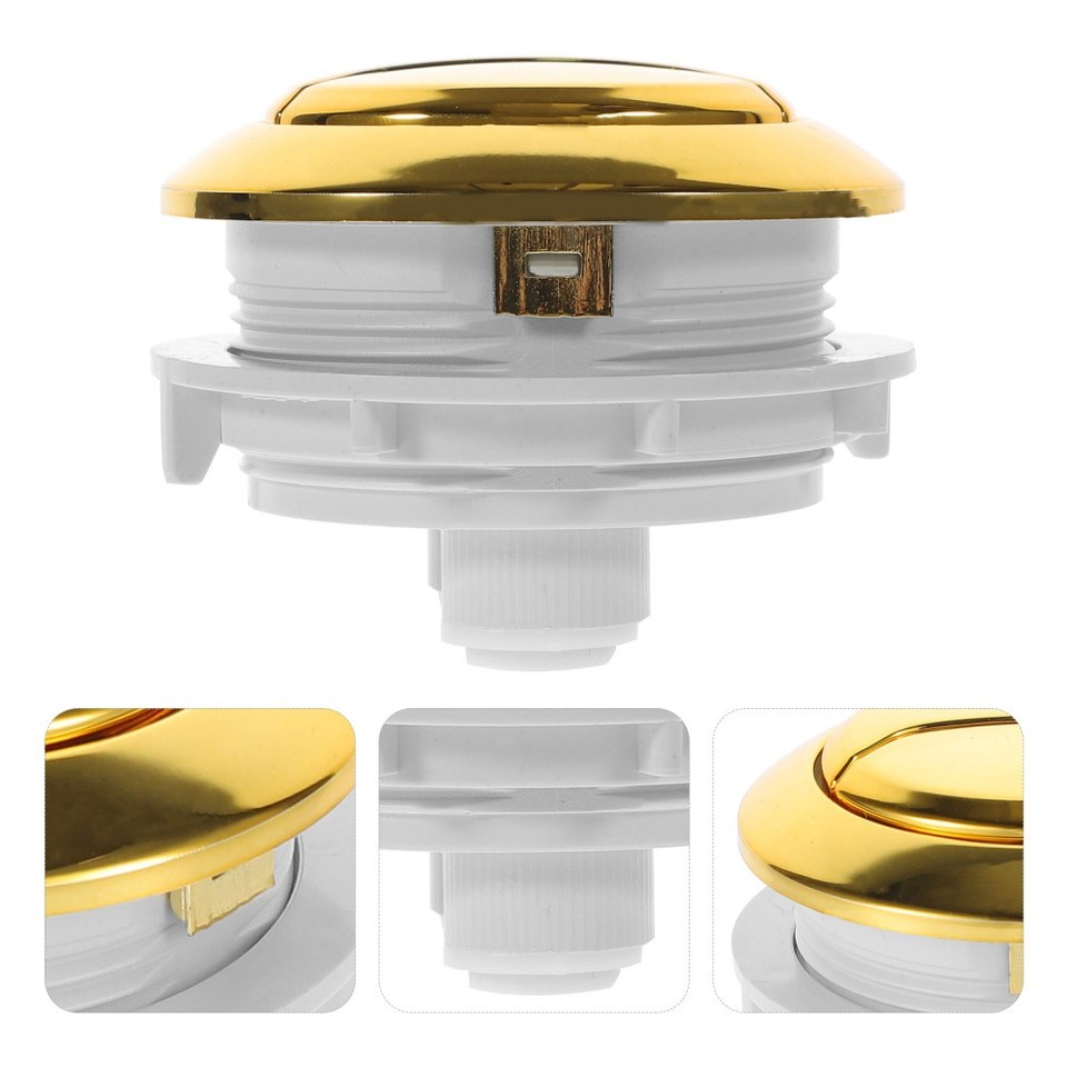 Dual Flush Plastic Toilet Tank Button Toilet Water Tank Button Bathroom ...