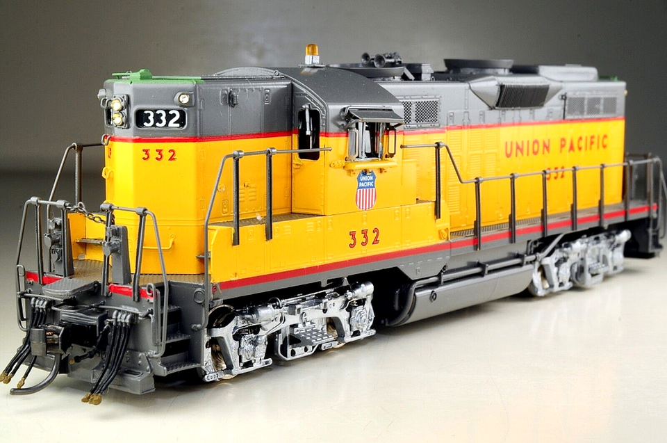OMI HO Scale BRASS Union Pacific EMD GP9MA Diesel OMI-C/P #332 OB EXC ...
