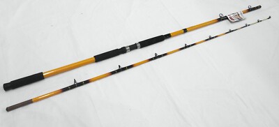 Nite Stick Catfish Casting Rod 12' 2PC Glow Tip Yellow | eBay