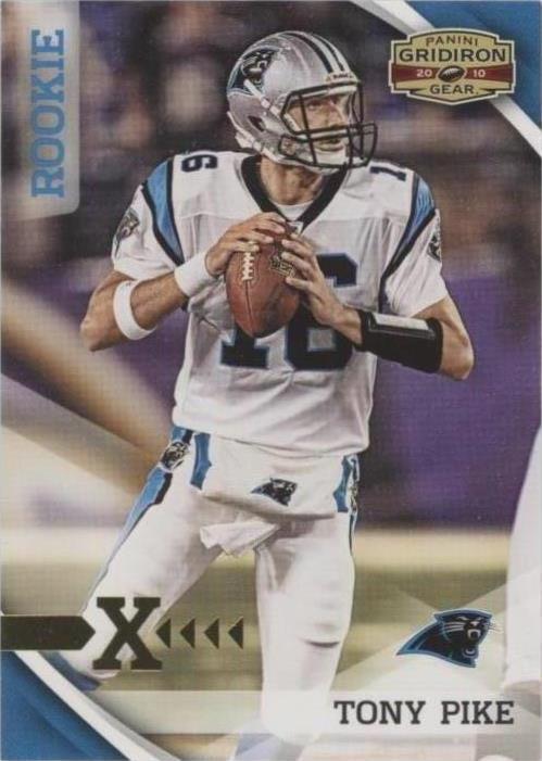 2010 Panini Gridiron Gear - Rookie Tony Pike #247 Gold Xs /100 (RC) for ...
