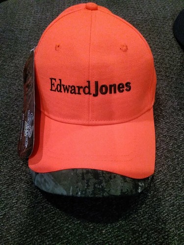 Edward Jones Investments Realtree AP Adjustable Hat Orange And Camo Nwt ...