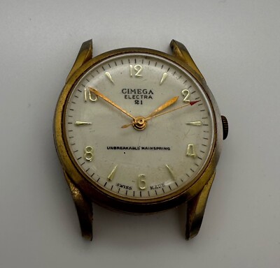 Men’s Vintage Cimega Electra 21 Swiss Manual Wind Wristwatch | eBay
