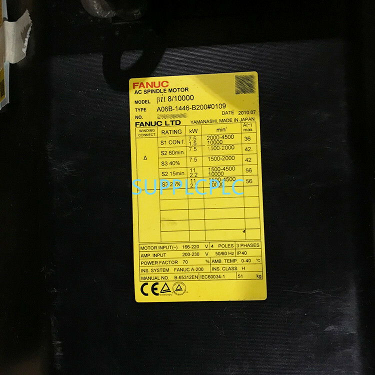 1pc A06B-1446-B200#0109 fanuc Motor NEW Fast shipping#DHL or FedEx | eBay