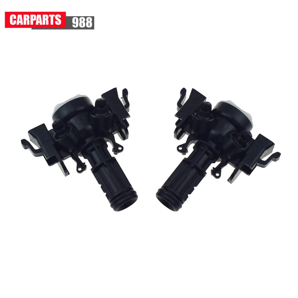 Pair Left Right Headlamp Cleaning Washer Nozzle For Hyundai Tucson 2015 ...