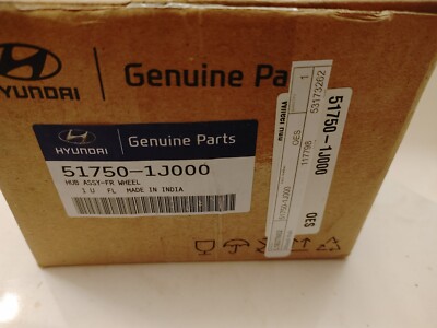 GENUINE 517501J000 Wheel Hub & Bearing for Kia 2012 Rio | eBay