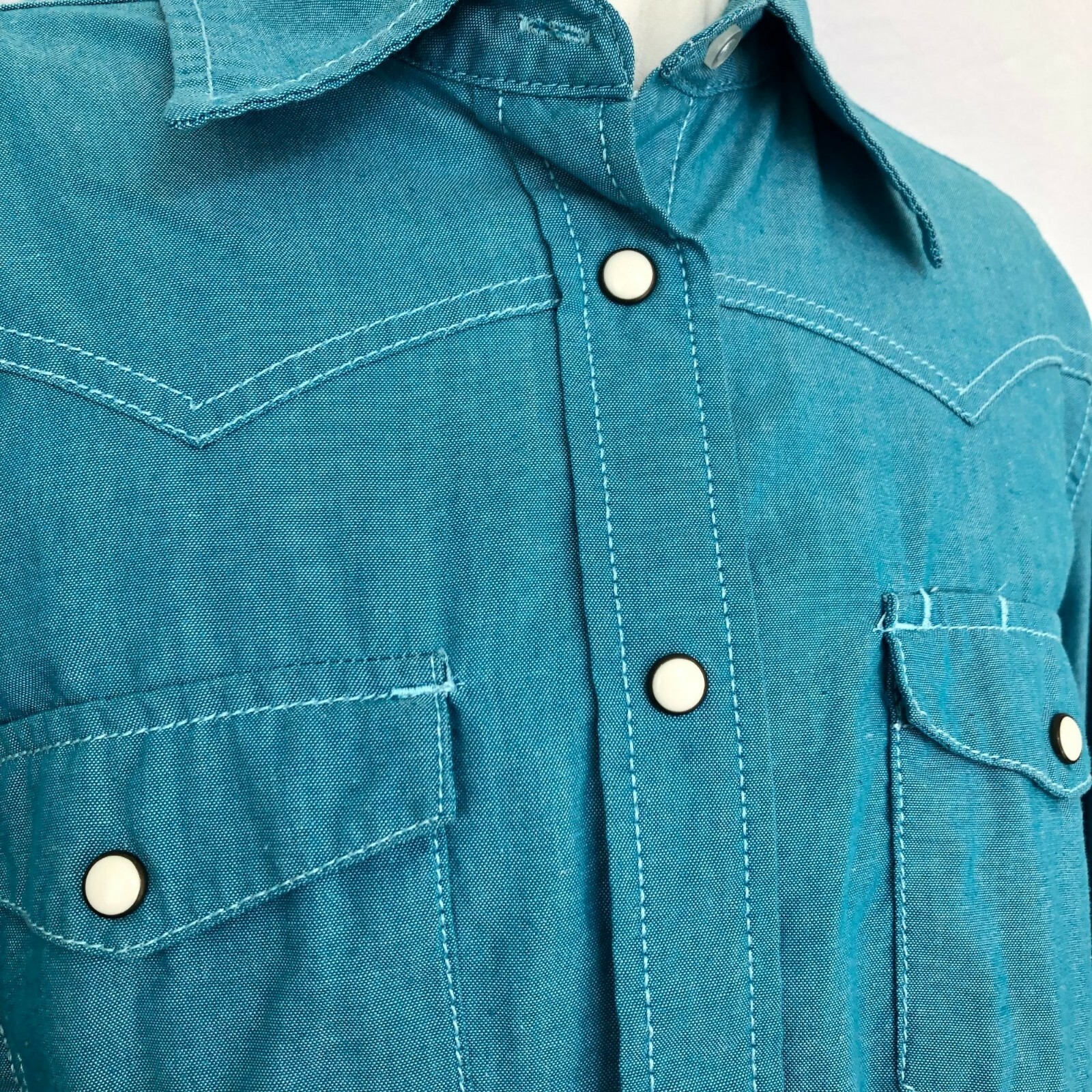 Vintage Schmidt Work Wear Western Shirt Collared Smal… - Gem