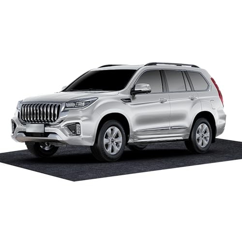 17 X 7.9 Ft Garage Floor Mat,Oil Spill Mat,Oil Absorbent Pads,Rubber Mat | eBay