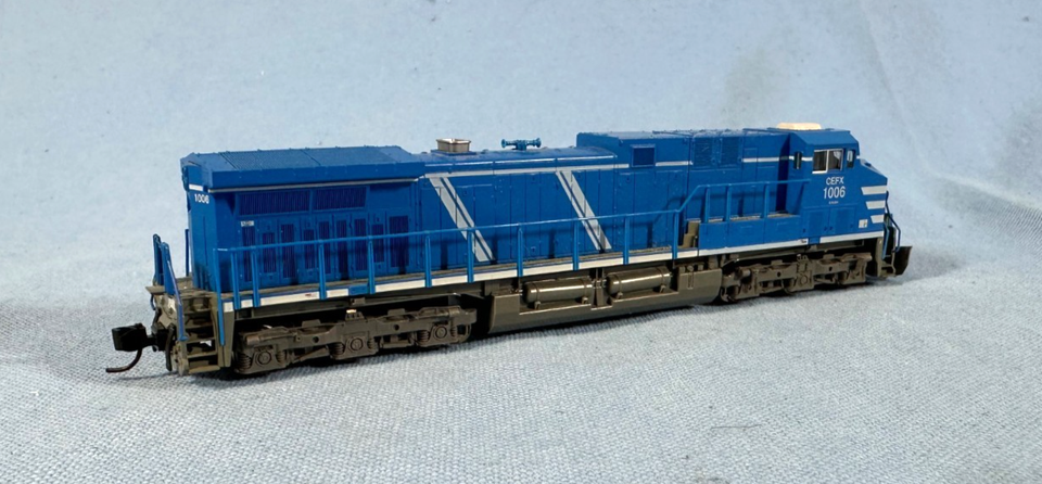 N Scale Kato CEFX AC4400CW Locomotive with Digitrax DCC | eBay