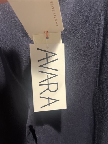 Avara Skies Are Blue Women’s Leah Pants Large Blue Wide Legs Elastic Waist NWT | eBay