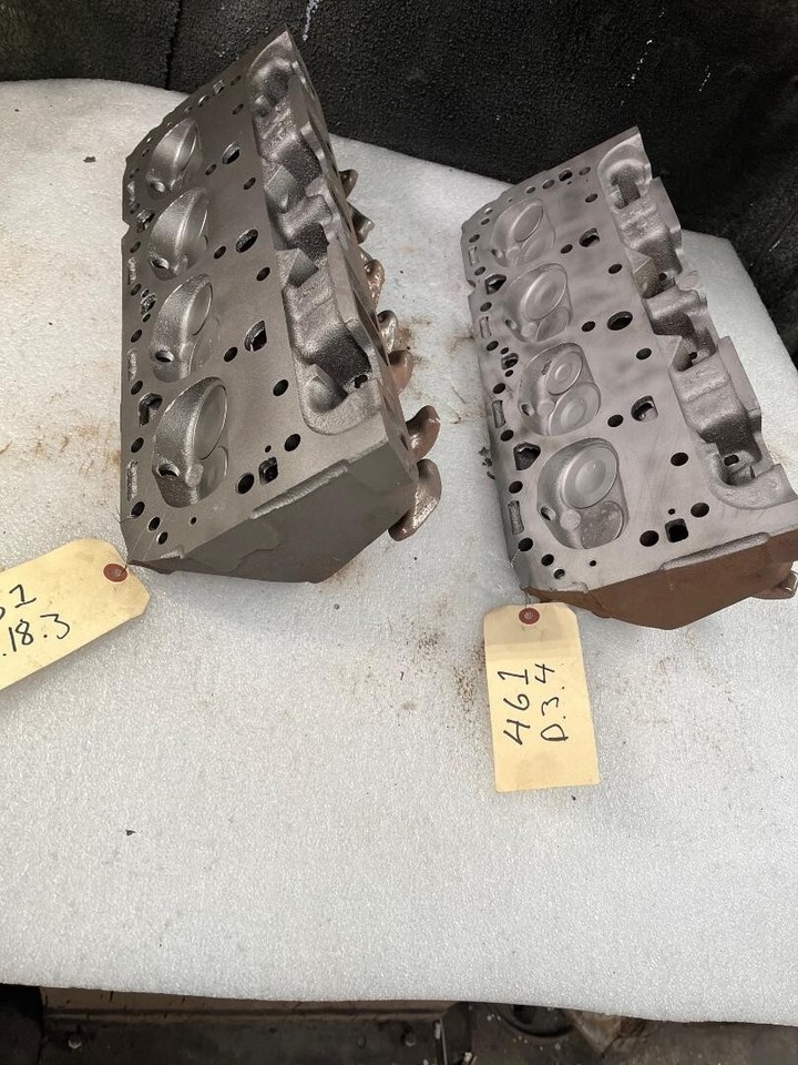 1964 Chevrolet Corvette Cylinder Heads Pair Block 340 360 327 3782461 ...