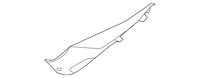 Genuine GM Driver Side Air Inlet Grille Panel Extension 84620971 | eBay