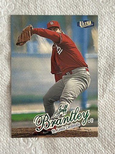 FLEER ULTRA 1998 MLB JEFF BRANTLEY #384 PITCHER ST.LOUIS CARDINALS ...
