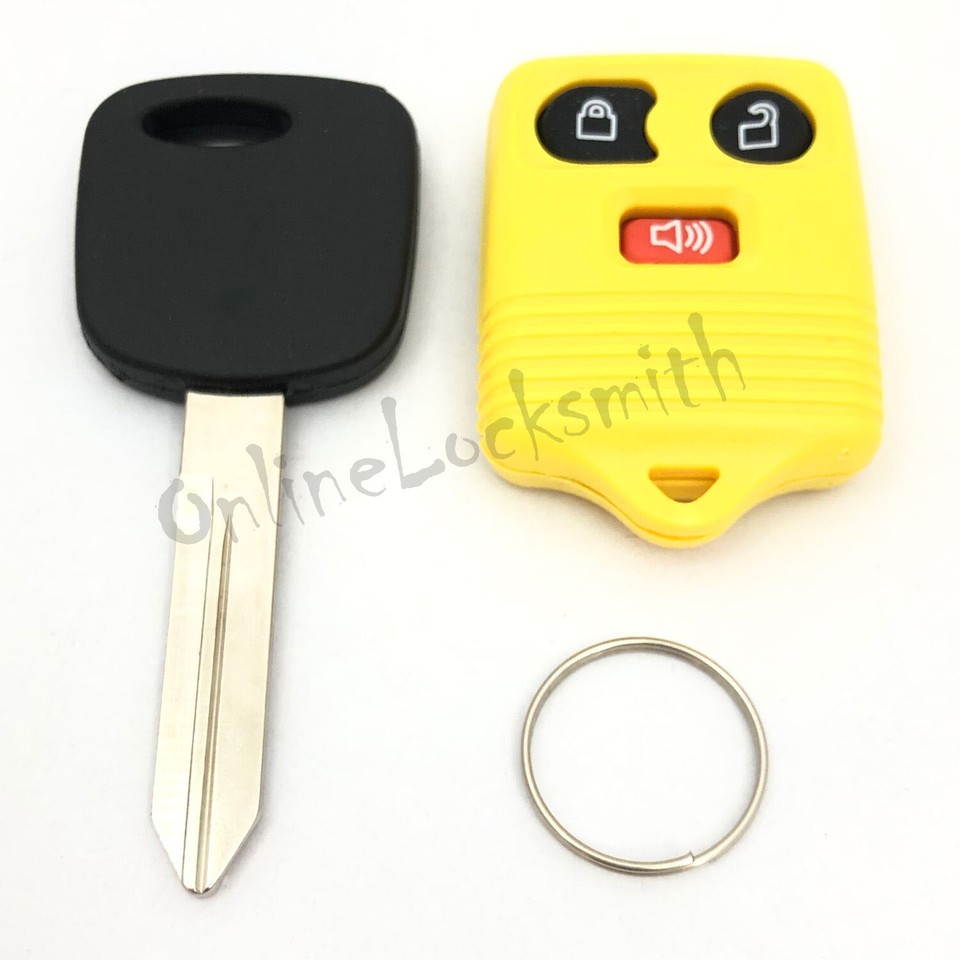 New Transponder Car Key H72 and 3 Buttons Keyless Entry Remote Control ...
