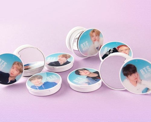 BTS WORLD OFFICIAL GOODS MIRROR GRIPTOK GRIP TOK NEW | eBay