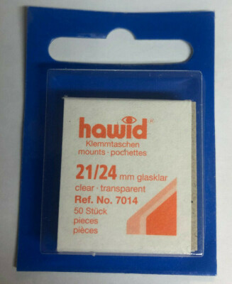 Hawid 21/24Mm Supports De Timbres 50 Pièces Transparent - Fournitures ...