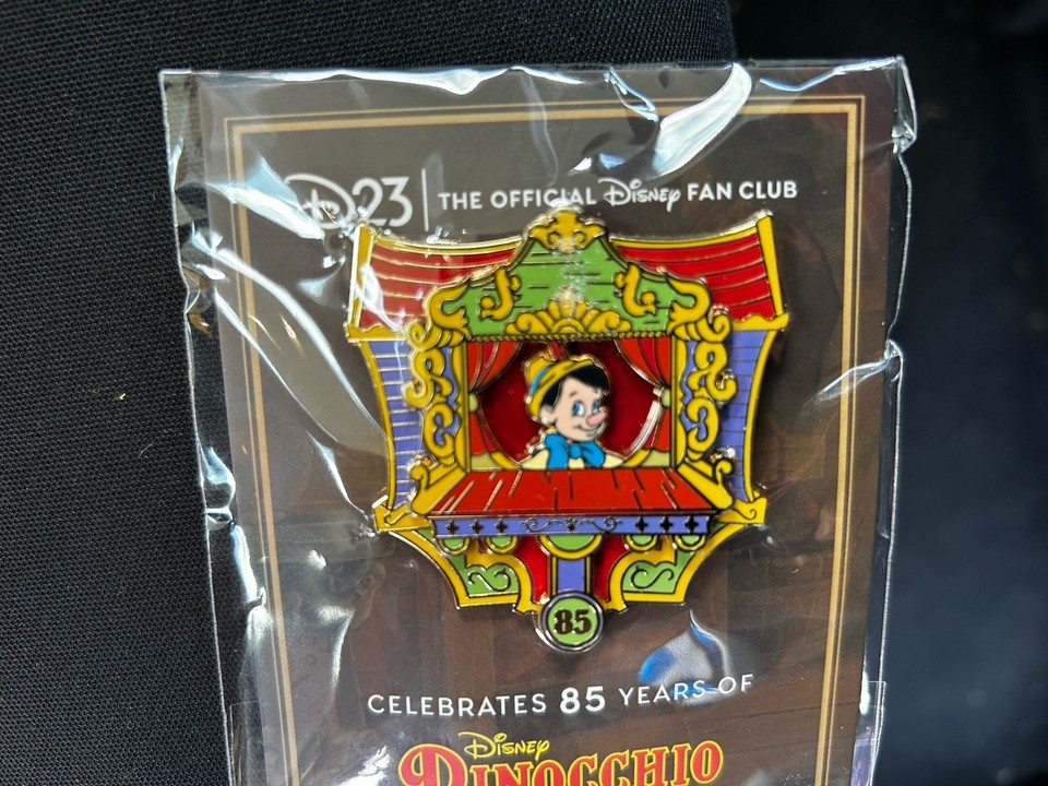 Disney D23 Exclusive Pinocchio 85th Anniversary Pin LE Of 1000 In A ...