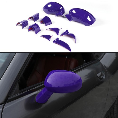 Exterior Side Rearview Mirror Trim Cover Shell For Dodge Challenger ...