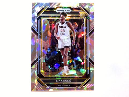 2023 Panini Prizm Basketball WNBA Sika Kone Cracked Ice Rookie Card ...