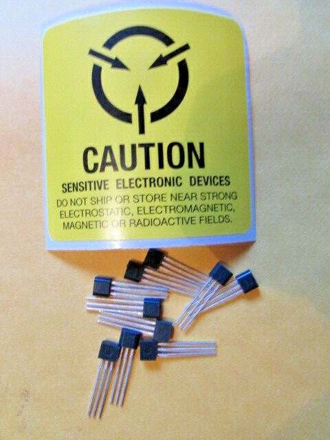 ZTX653 ZETEX Trans GP BJT NPN 100V 2A 3-Pin E-Line TO-92 10pc USA FAST ...