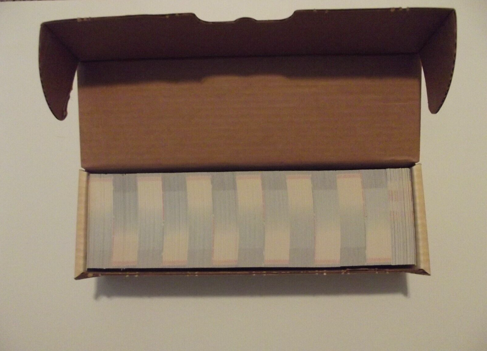 1987 Fleer Baseball Complete Set Of 660+Stickers Bo Jackson,Bonds ...