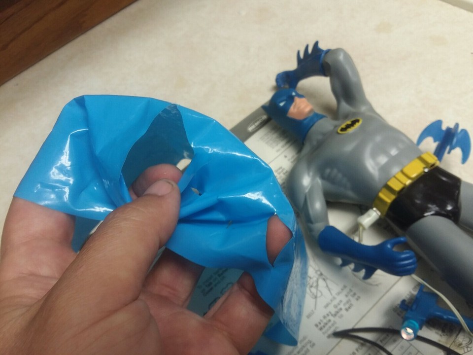 Ultra Rare Remco Energized Batman 12" Climbing Figure 1979 No Box Works ...