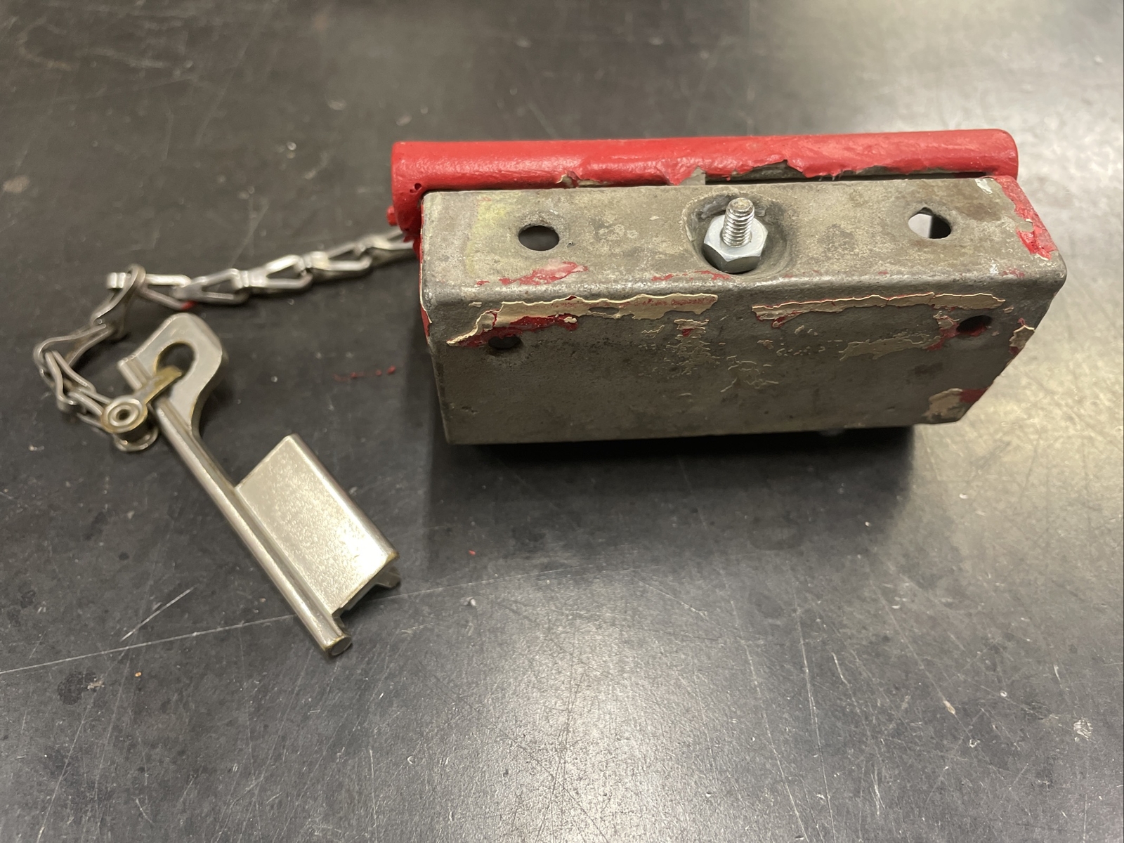 Lot of 5 Detex Guardsman Watchclock Station Box w/ 6 Keys 2, 4, 6, 8, 9 ...