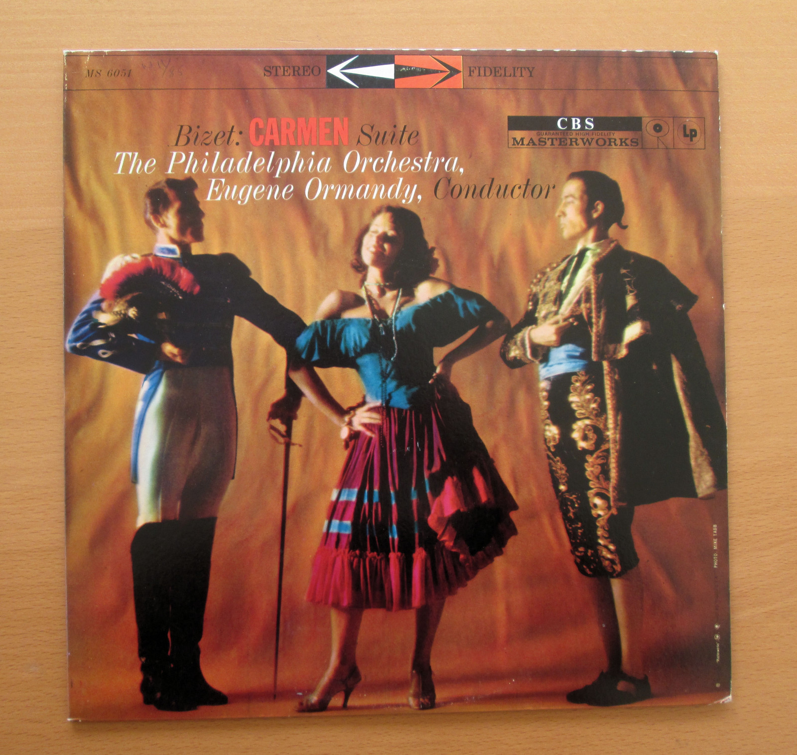 MS 6051 Bizet Carmen Suite Ormandy Philadelphia Orchestra CBS Stereo ...