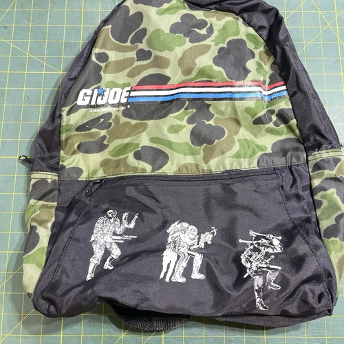 Vintage G.i. Joe Backpack Camouflage W Original Colors And Artwork | eBay