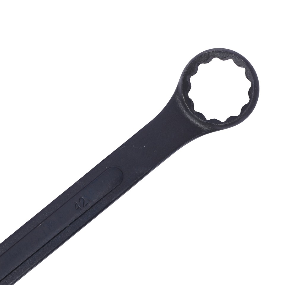 10 Pcs 34-50mm Metric Jumbo Combination Wrench Set w/ Pouch, Black ...