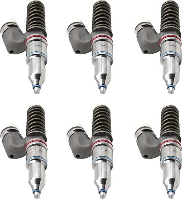 6pcs Fuel Injector 10R8502 10R-8502 for Caterpillar CAT C15 Diesel ...