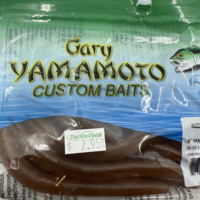 gary yamamoto senko 4" yamasenko 10 pk 9s-10-241 Cinn Brown C20 | eBay