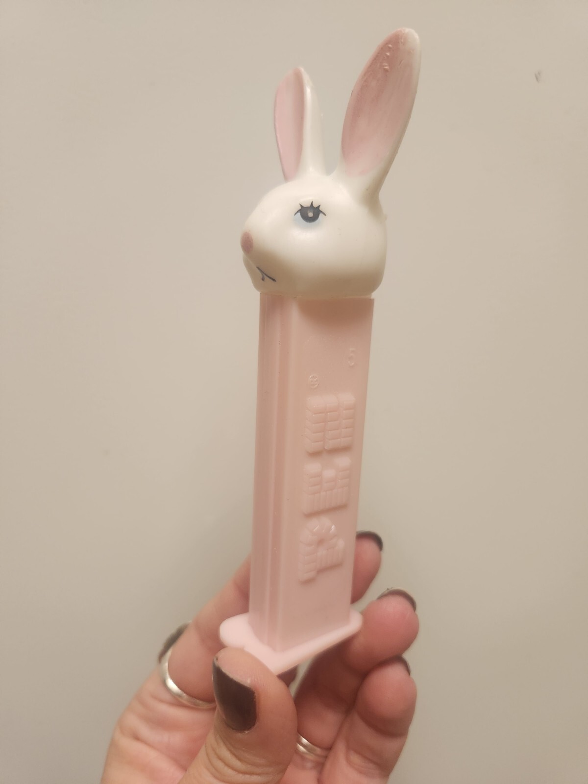 Vintage PEZ Dispenser, Easter Pink White Rabbit Bunny, Made In Slovenia ...