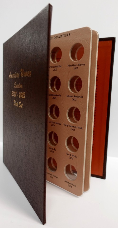 Dansco Coin Album 7147 Women Quarter 2022-2025 DATE SET Book 25 cent ...
