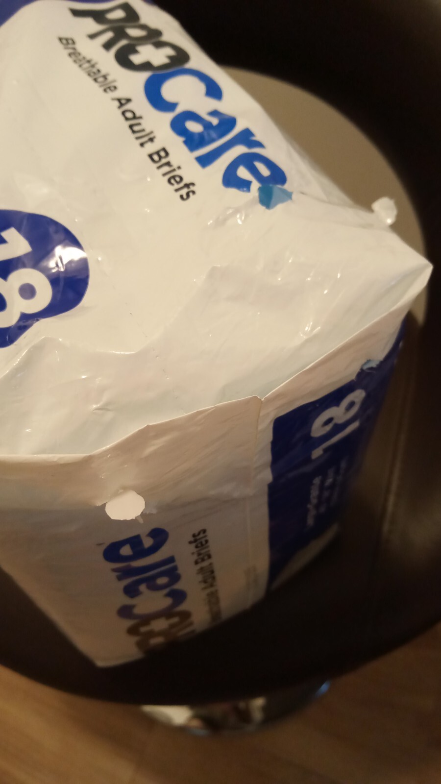 PROCARE BREATHABLE ADULT BRIEFS DIAPERS LARGE 45"-58" WAIST 18 COUNT | eBay