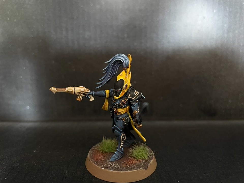 Warhammer 40k Eldar Aeldari Alaitoc Farseer Pro Painted | eBay