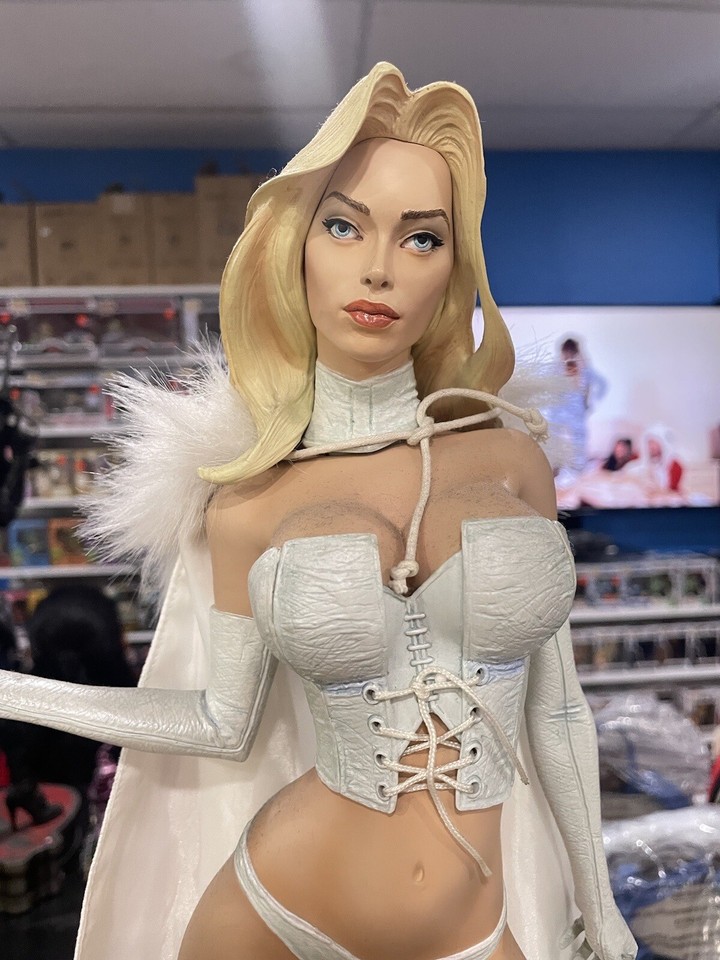 Emma Frost Hellfire Club Statue by Sideshow 747720222540| eBay