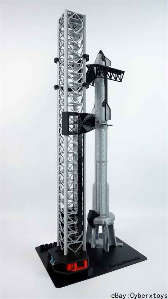 1:200 SpaceX Starship Launch Site Rocket Model High Precision Out of ...